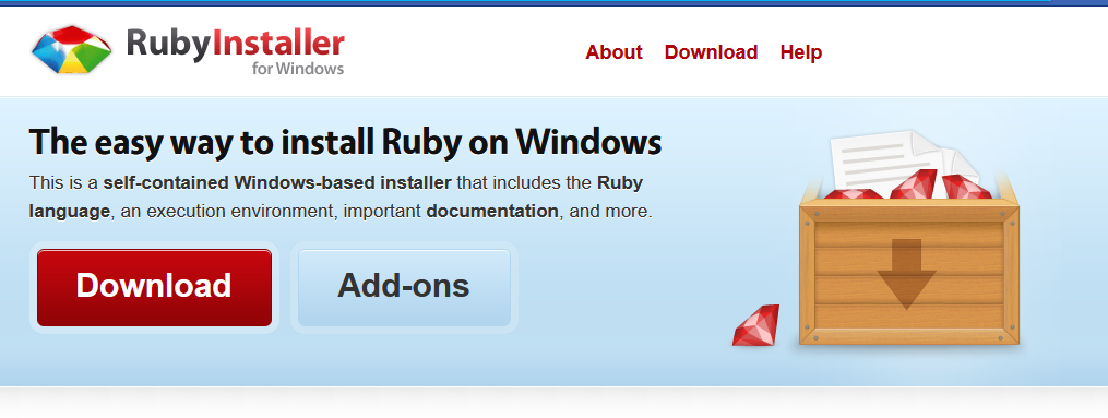 Install Ruby on Windows